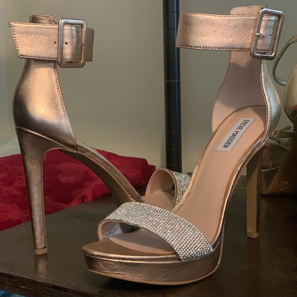 Steve Madden | Shoes | Wore Once In Rose Gold Color | Poshmark
